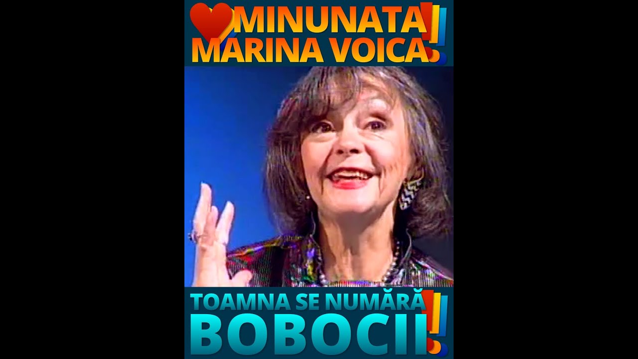 Toamna se numără bobocii Veșnic tânăra Marina Voica la OTV în 10 ...