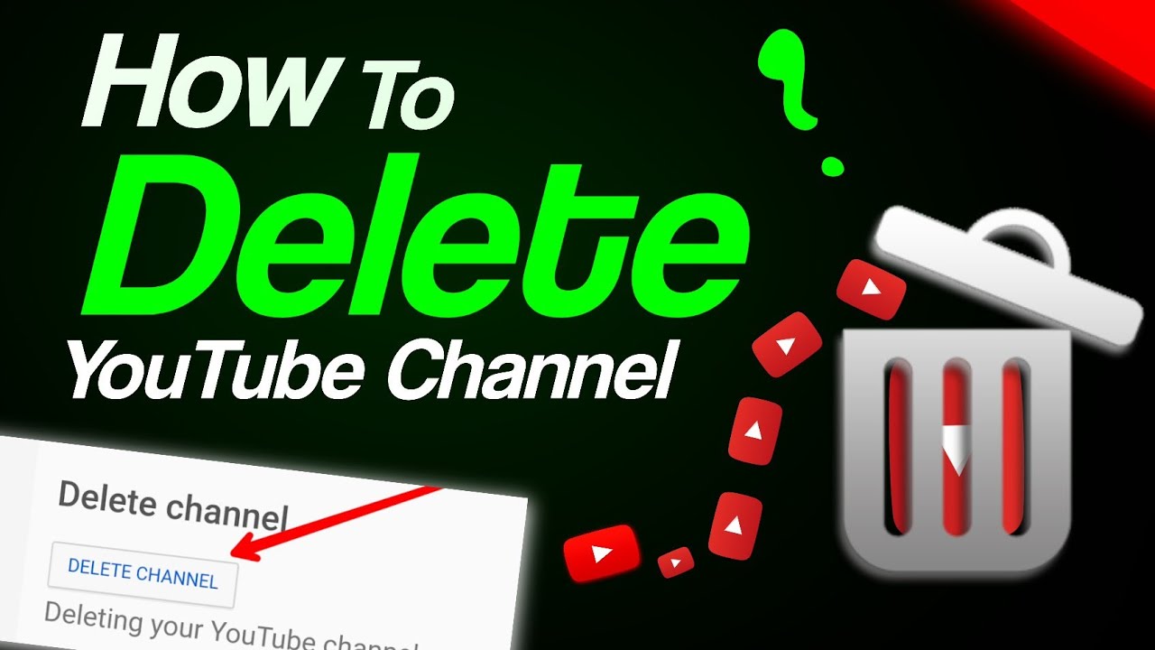 YouTube channel permanently delete kaise kare 2023 / how to delete ...