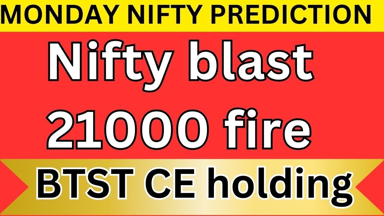 nifty prediction for tomorrow |nifty prediction for monday |nifty ...