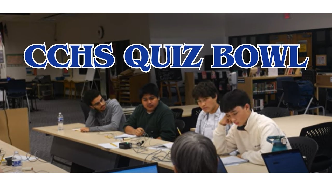 An Interview with Mr. Thomas on the CCHS Quiz Bowl Team - YouTube