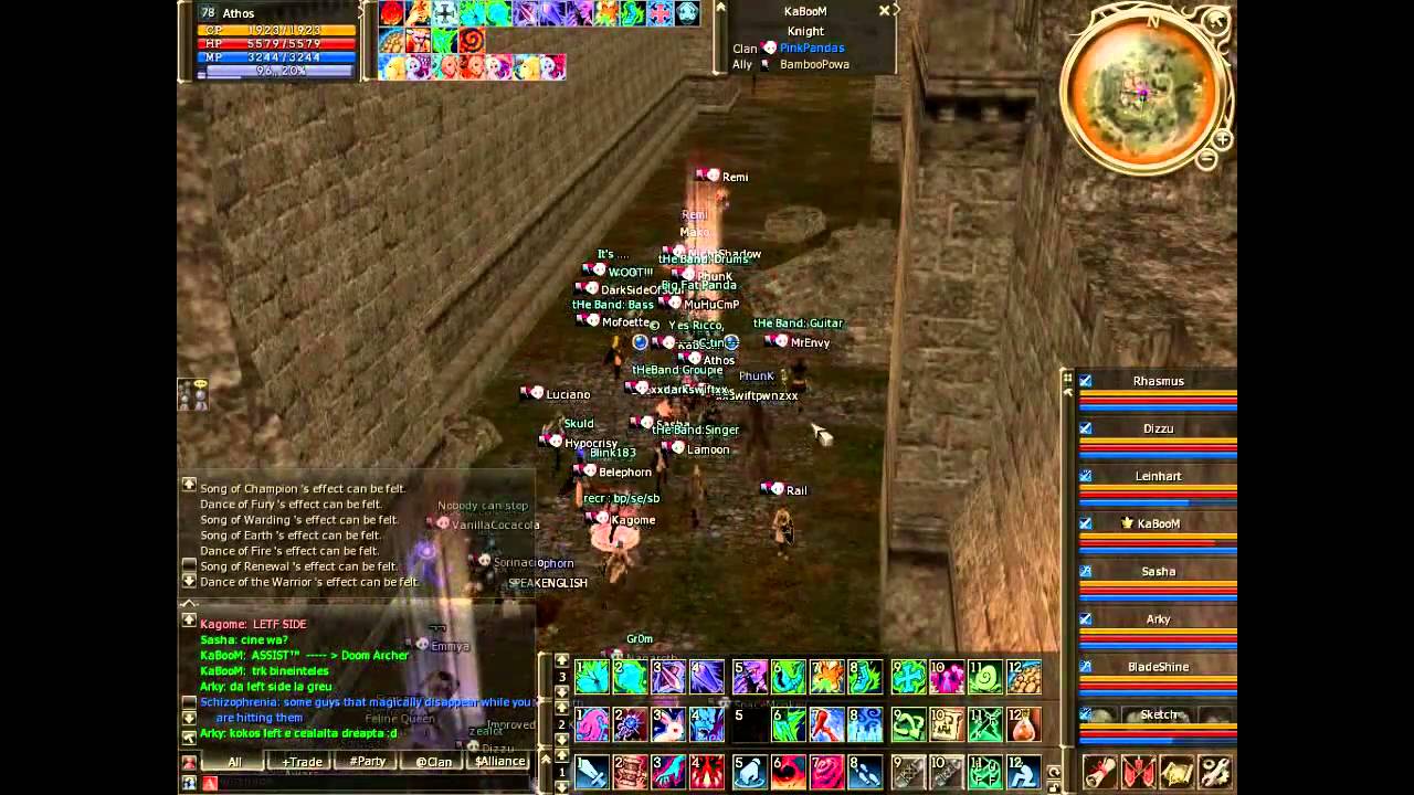 Lineage 2 - Devastated Castle Siege - YouTube