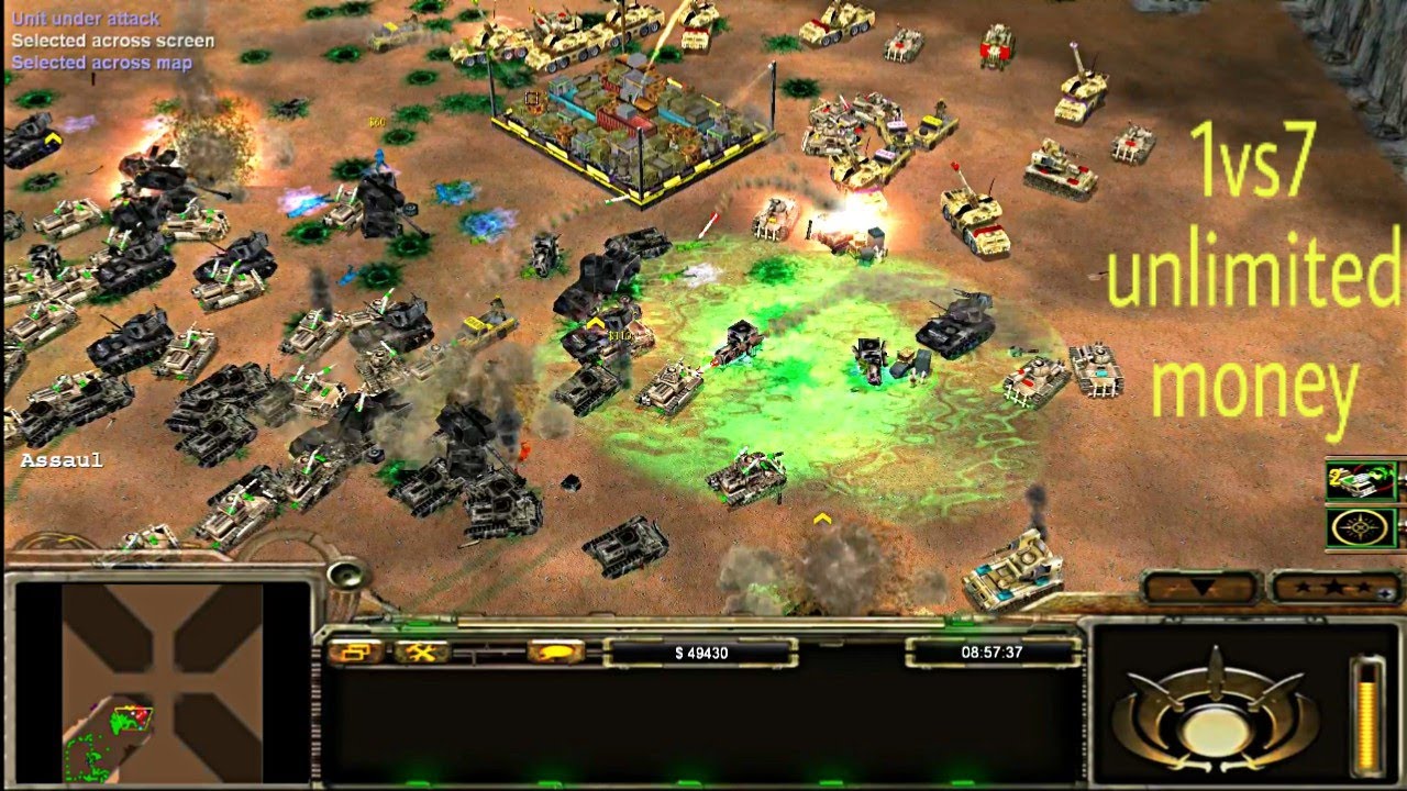 GLA Chemical vs GLA Assault - 1vs7 Difficulty level : Insane ...