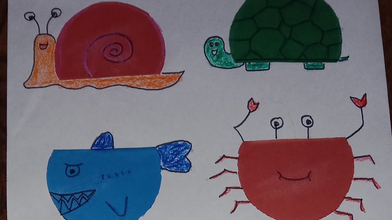 Easy Drawing for Kids | Simple artwork | - YouTube