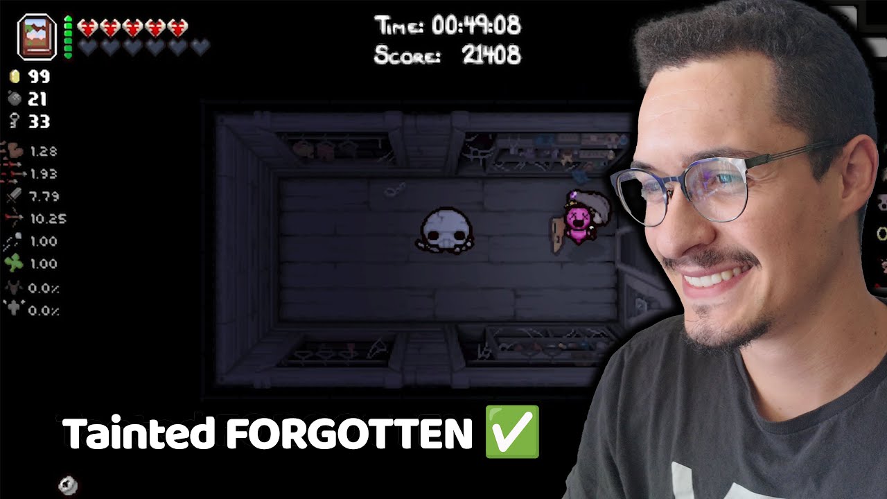 5 | Tainted Forgotten desbloqueado | El personaje MÁS LOCO de Isaac💀 ...