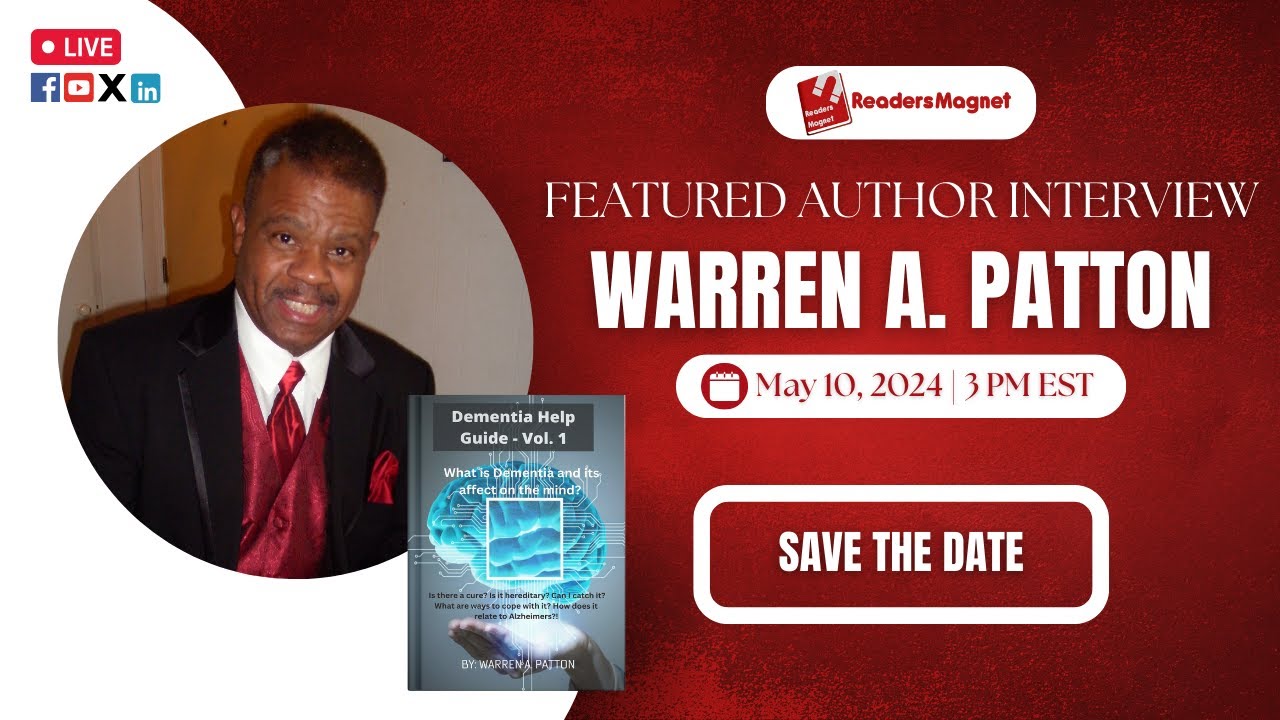 ReadersMagnet | Author Interview with Warren A. Patton - YouTube