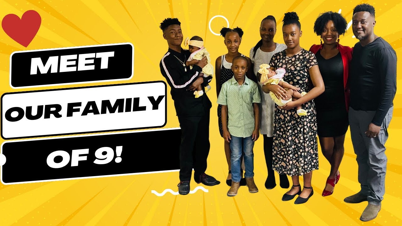 Meet Our Family of 9! - YouTube