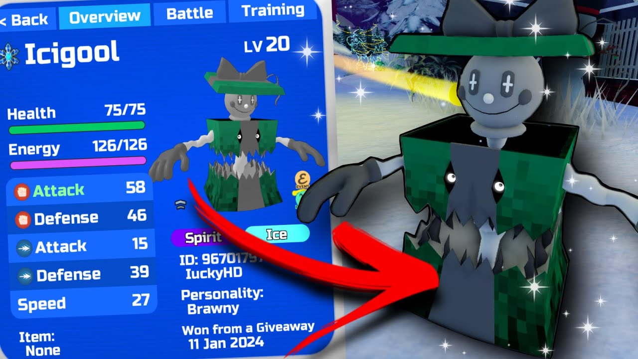 Win a FREE Gamma Icigool From ME! | Loomian Legacy - YouTube