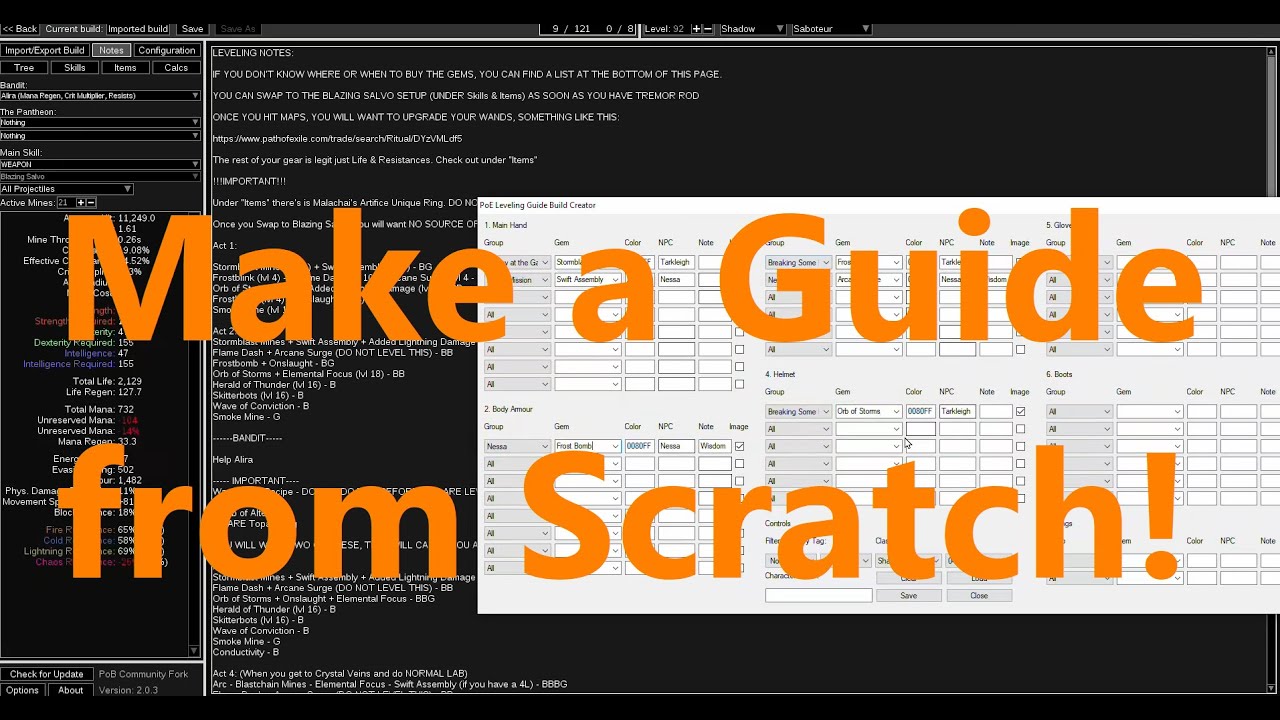 How to make a Qik Leveling Guide from Scratch - YouTube