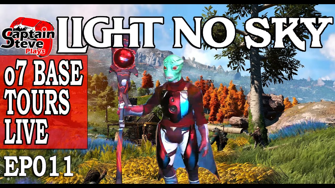 Light No Sky - EP011 Base Tours - No Man's Sky NMS Collab Event - YouTube