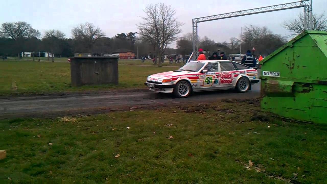 Golden wonder rally car - YouTube