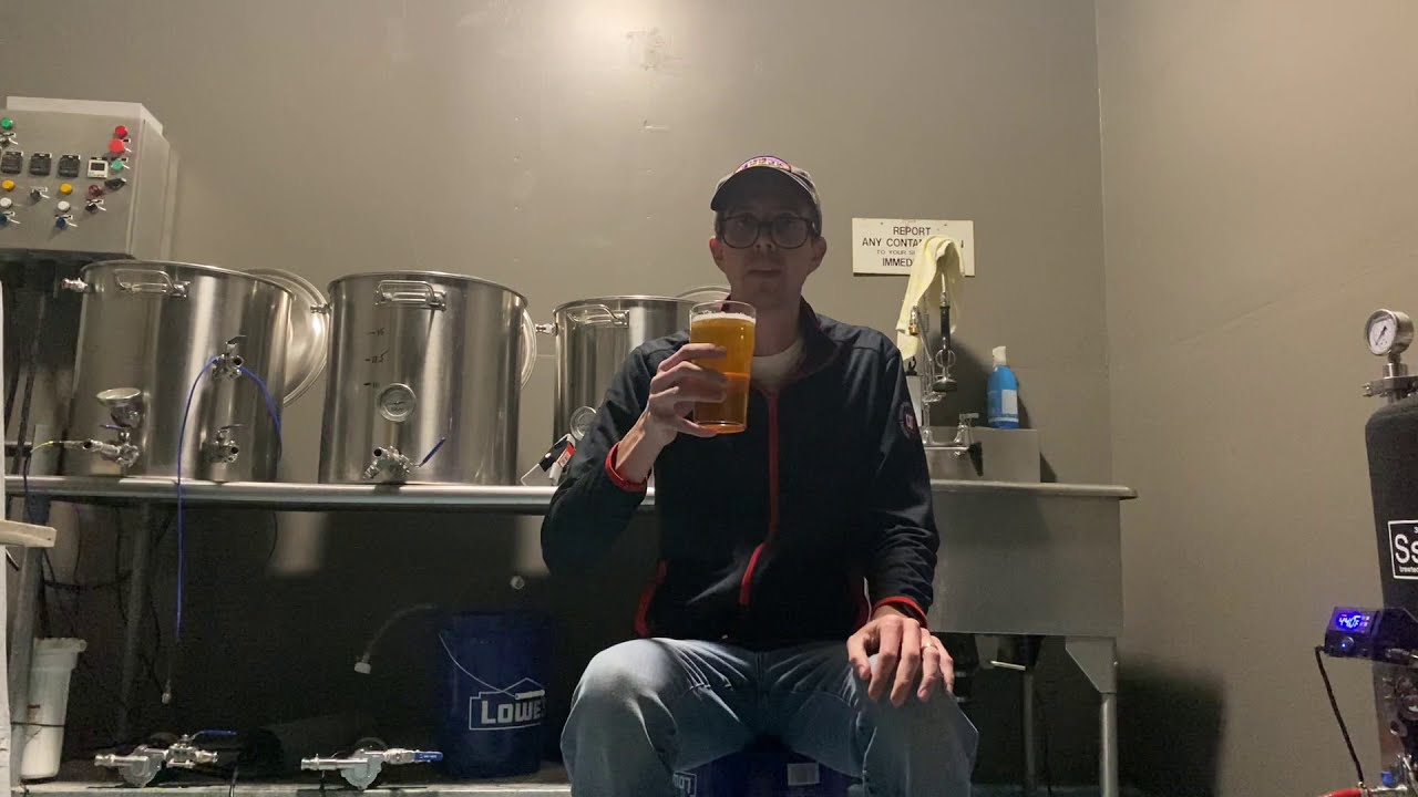 Building a Home Brewery Part Six - YouTube