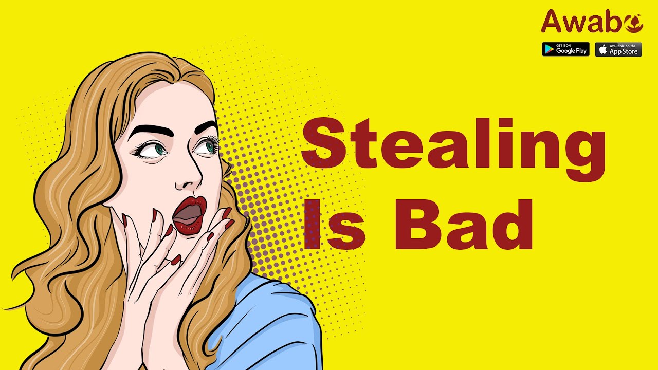 Stealing Is Bad | English Stories | Awabe - YouTube