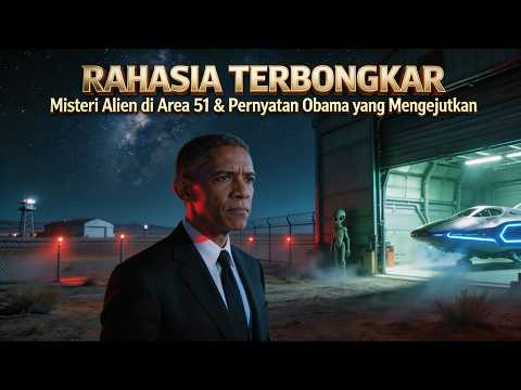 AREA 51 AKHIRNYA TERUNGKAP? Fakta Sebenarnya Tentang Alien dan Pengakuan Obama