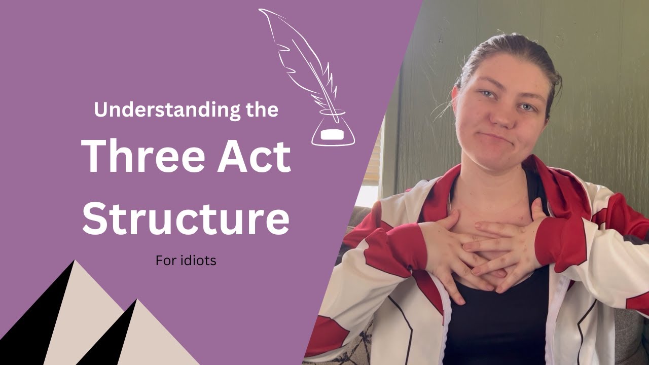 How to write the Three Act Structure for New Authors | Also for Idiots ...
