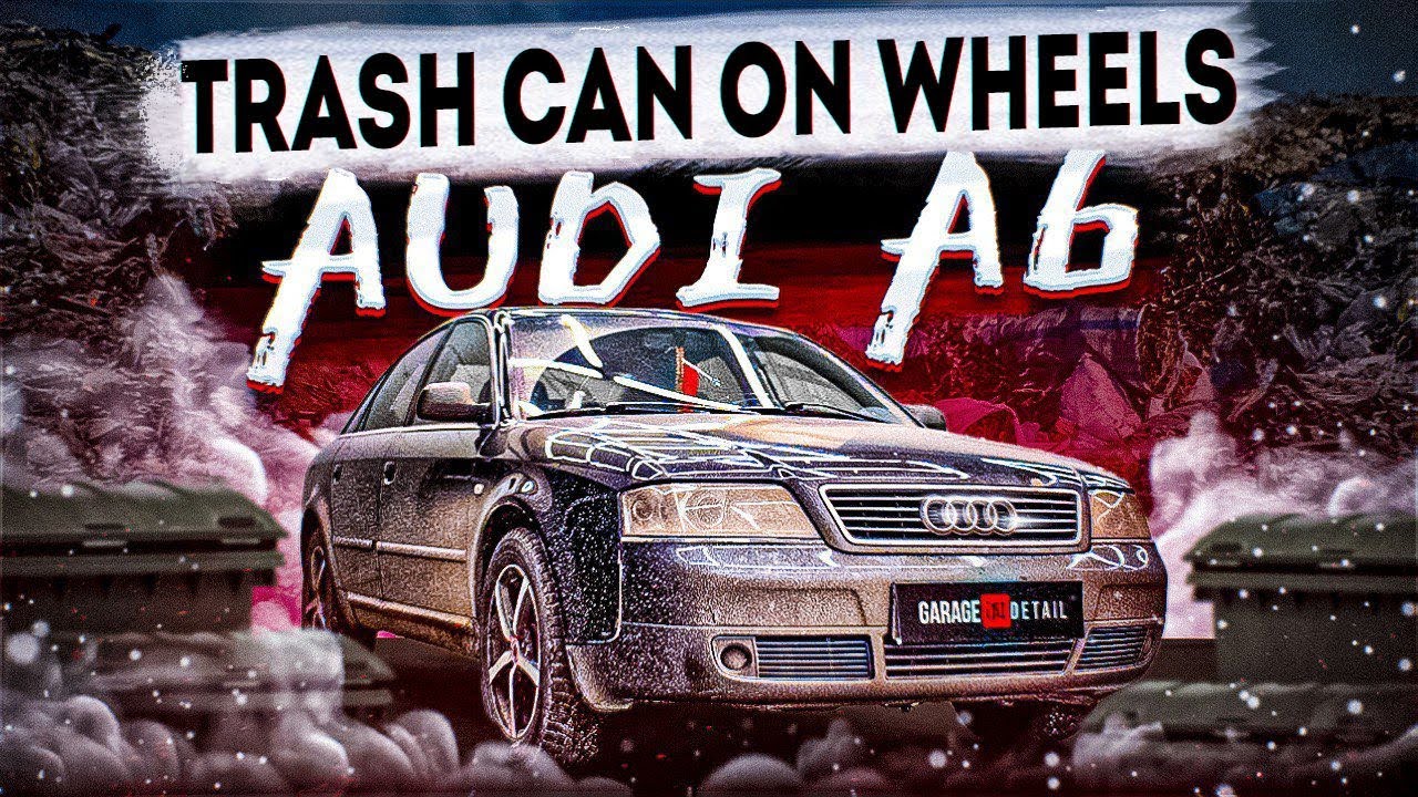 Detailing and washing an appallingly filthy Audi A6 - YouTube