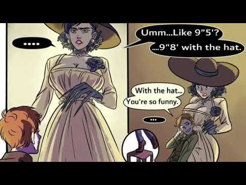 Comic dub of Lady dimitrescu & Ethan Winters #RESIDENTEVIL8 #LadyDimitrescu