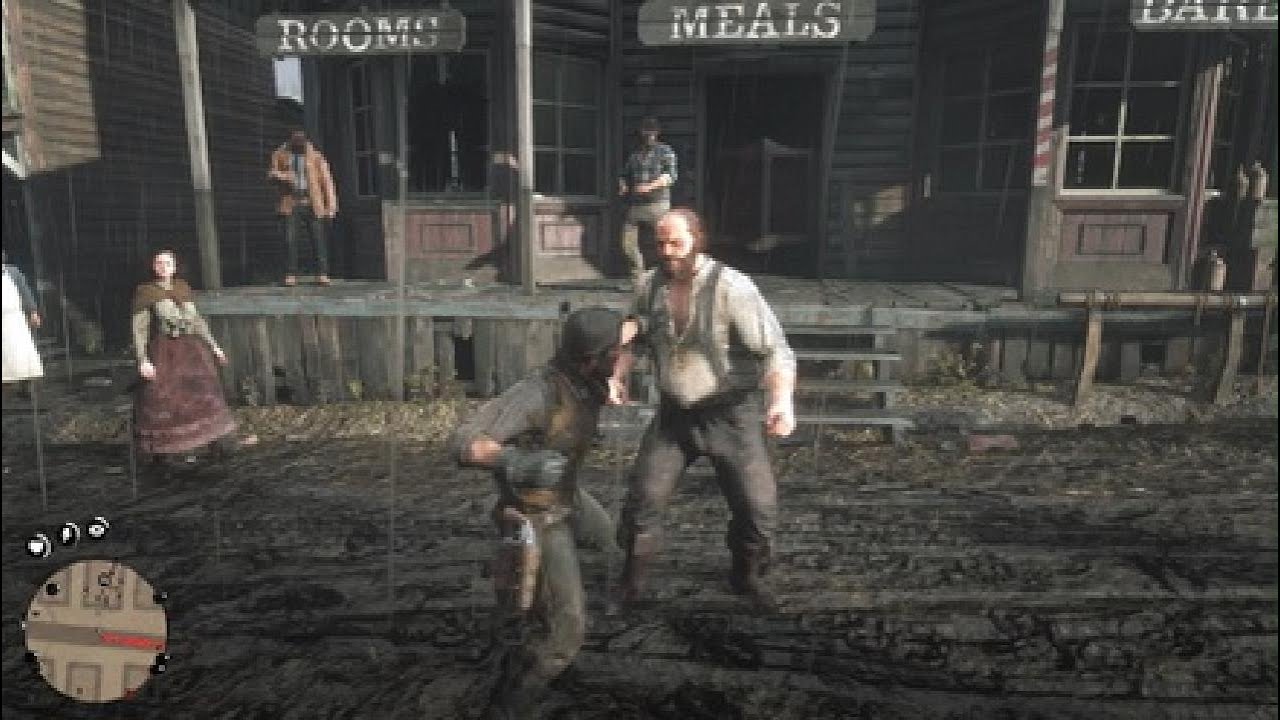 Red Dead Redemption 2 Arthur Vs Tommy - YouTube