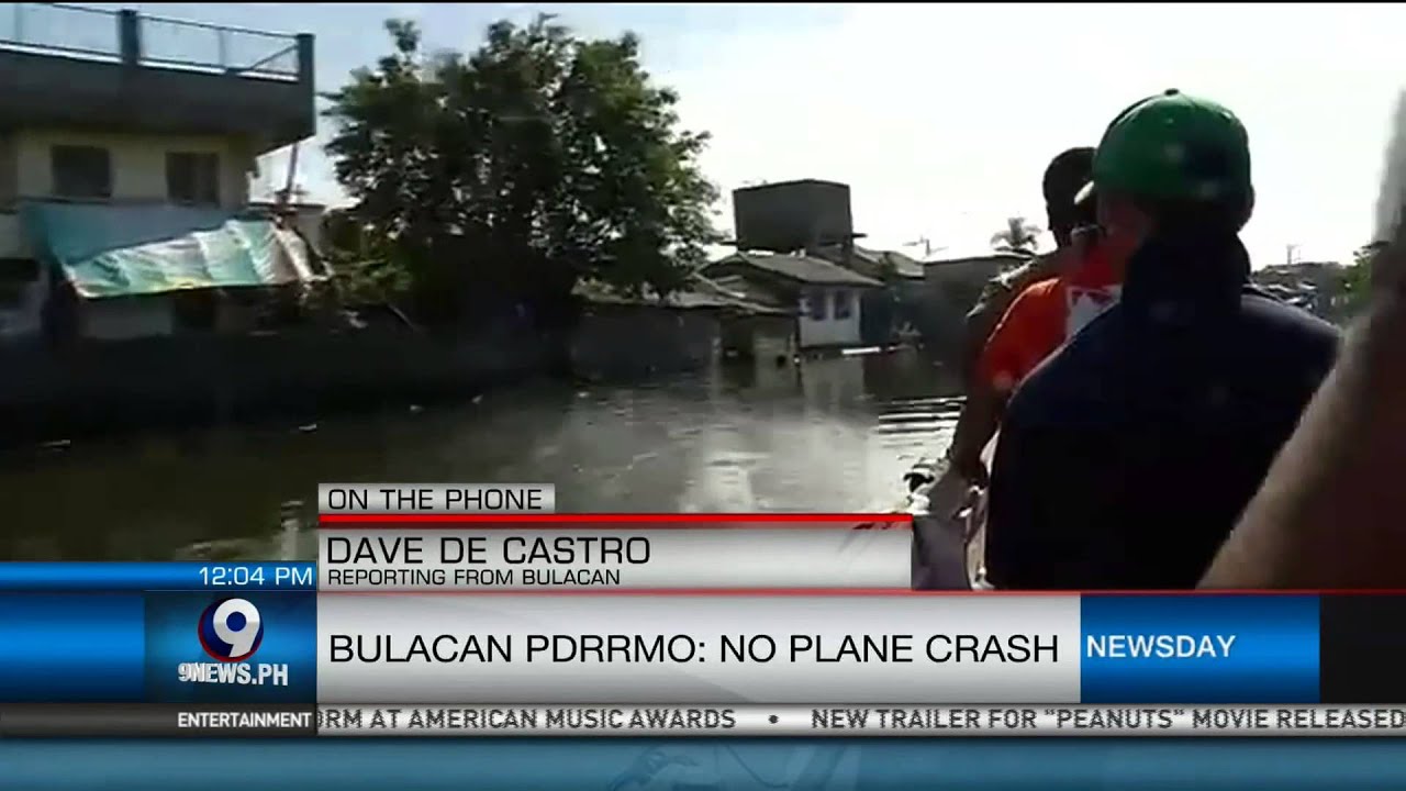 Bulacan PDRRMO: No Plane Crash - YouTube