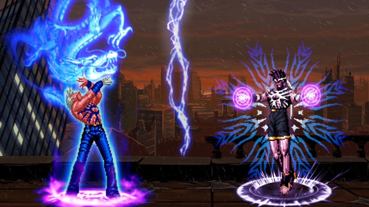 [KOF Mugen] Phoenix Orochi K' Vs Orochi Joe - YouTube