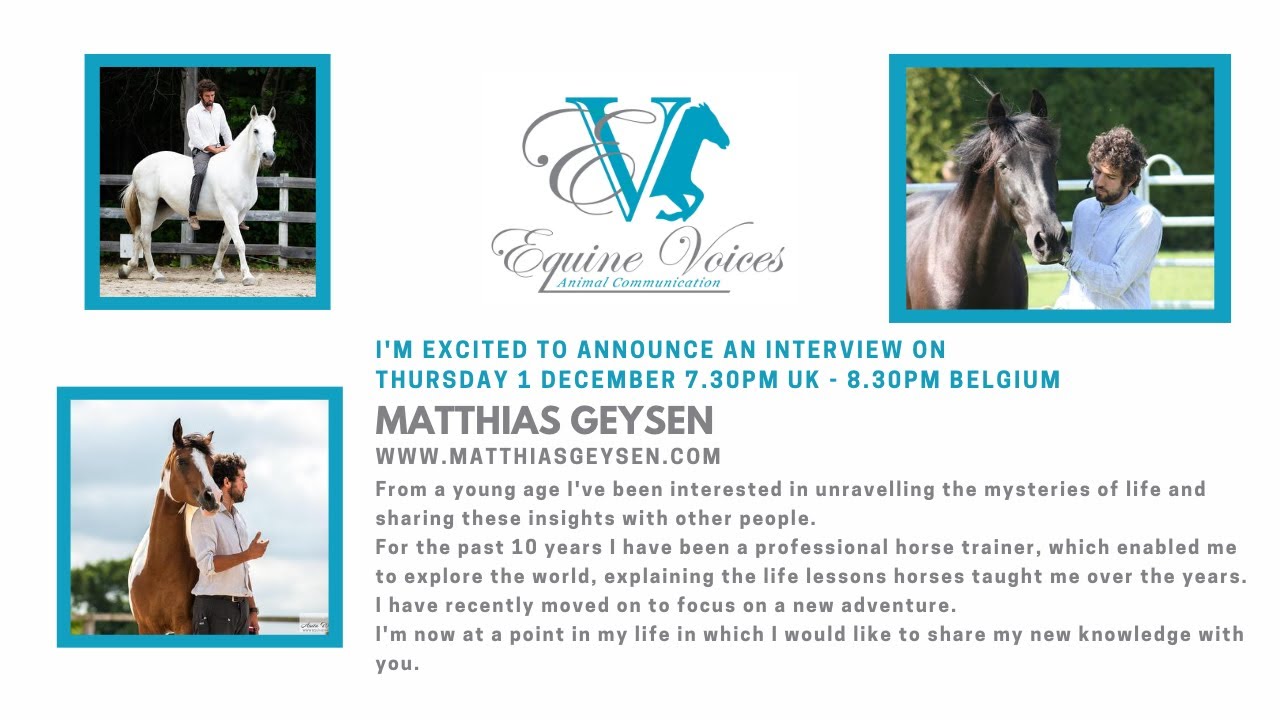 Podcast Interview with Matthias Geysen - www.matthiasgeysen.com - YouTube