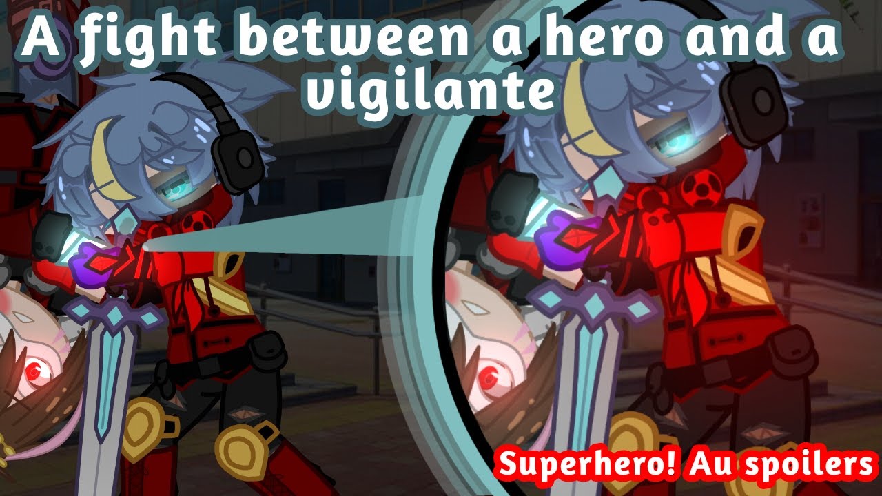 A fight between a hero and a vigilante//superhero! Au spoilers//ft ...