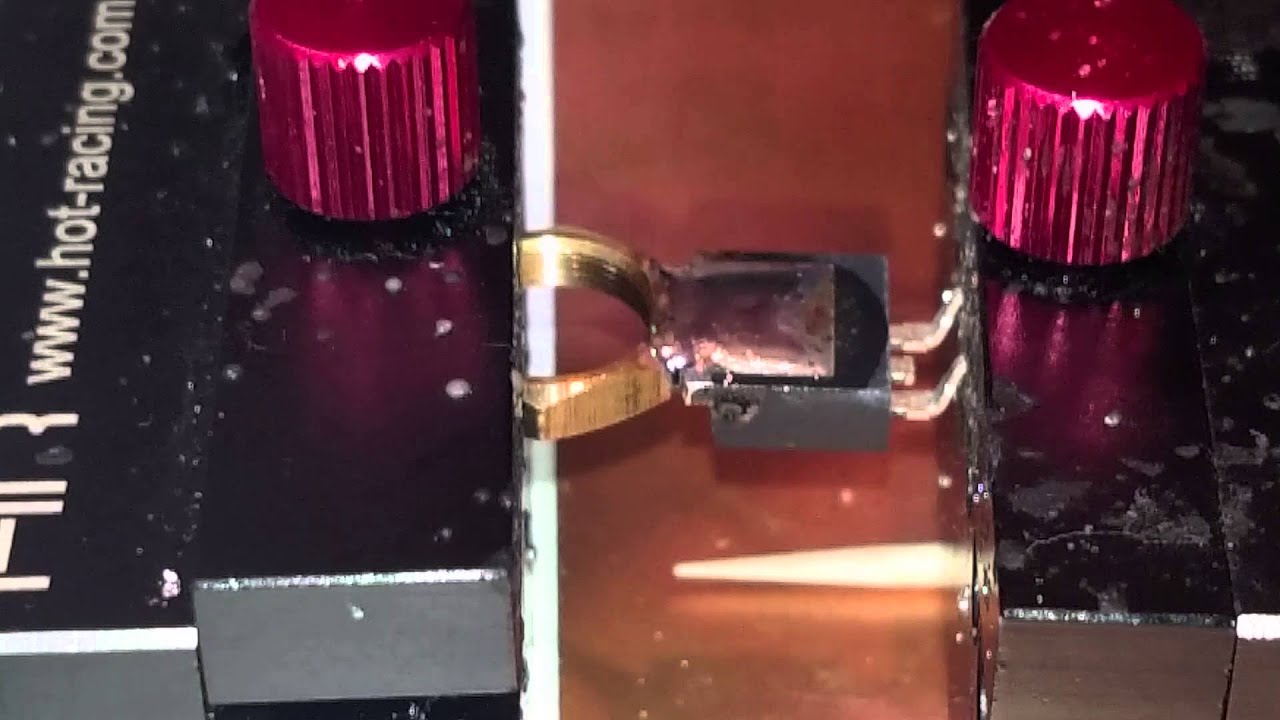 Soldering IRLS3813 MOSFET to 510 Nut - YouTube