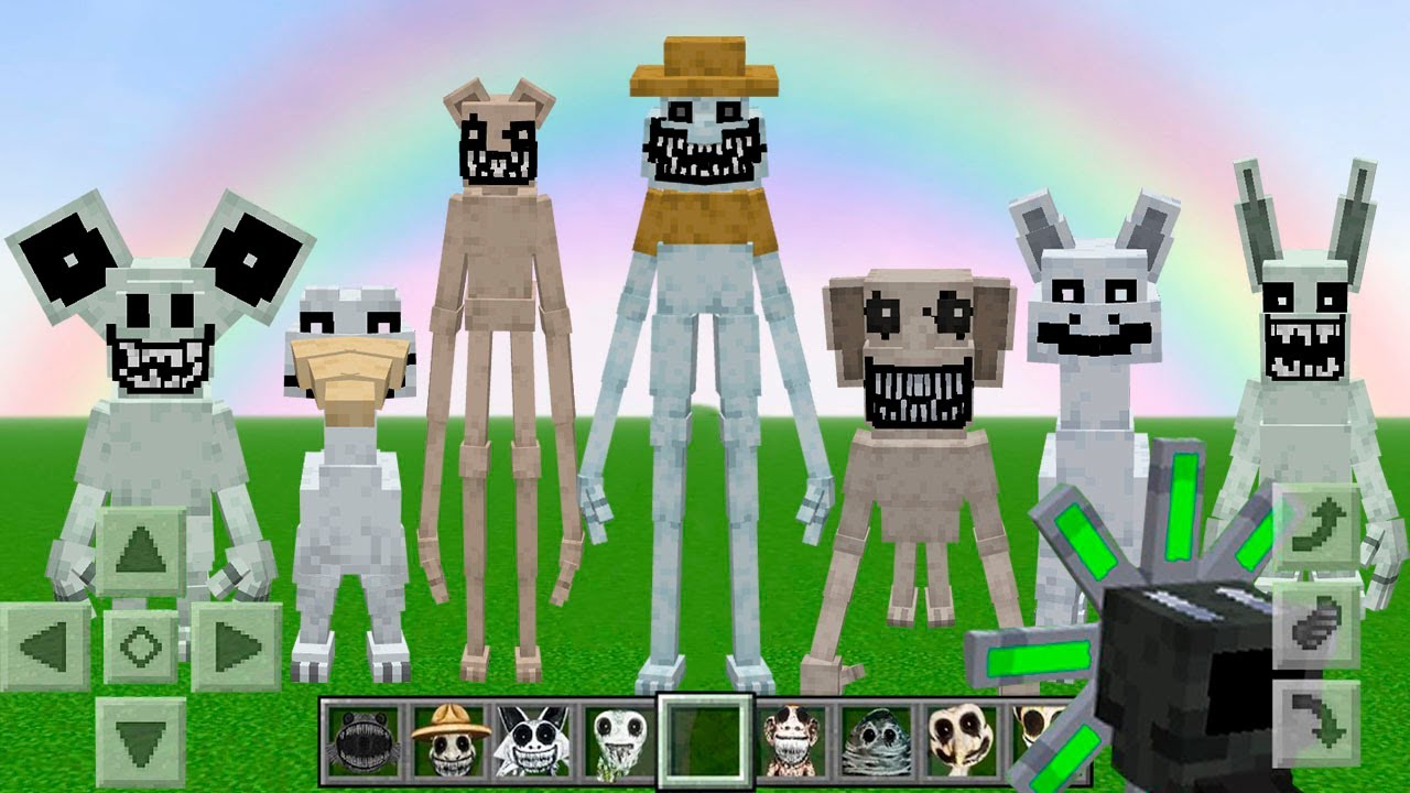 Zoonomaly NEW ADDON in MINECRAFT PE - YouTube