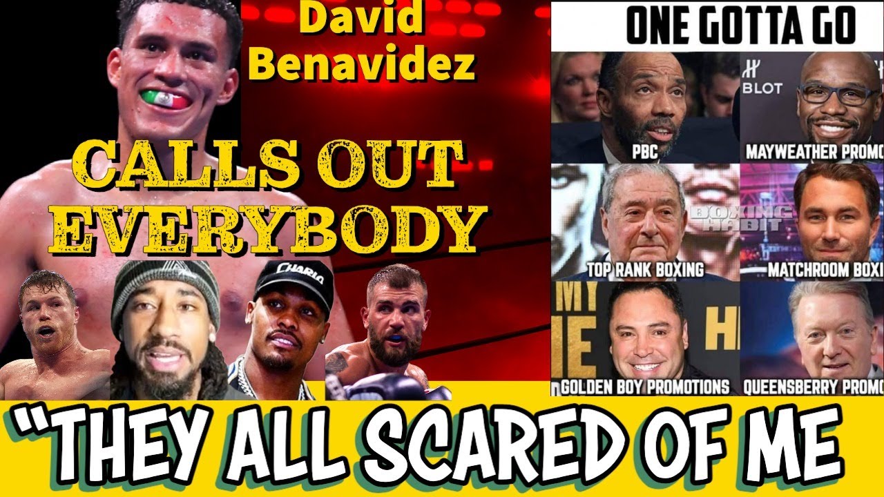 David Benavidez says Caleb Plant, Canelo Alvarez & Charlo are "Scared ...