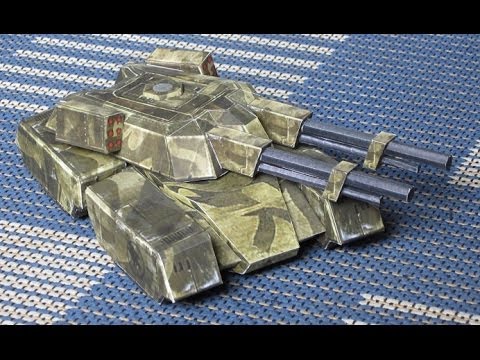 Mammoth Mk. I papercraft | command & conquer: Renegade - YouTube