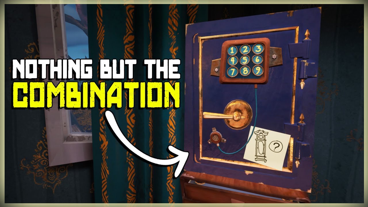 The Combination For The Museum Clock Safe In Hello Neighbor 2 | Whats ...