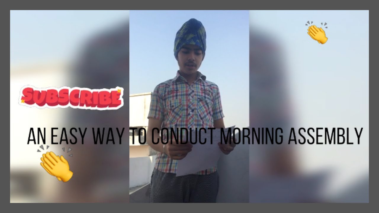 How to conduct the morning assembly for class 1,2,3,4 by All rounder ...