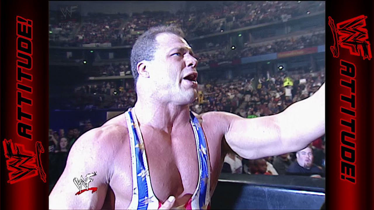 Kurt Angle vs. Rikishi | WWF RAW (2001) - YouTube