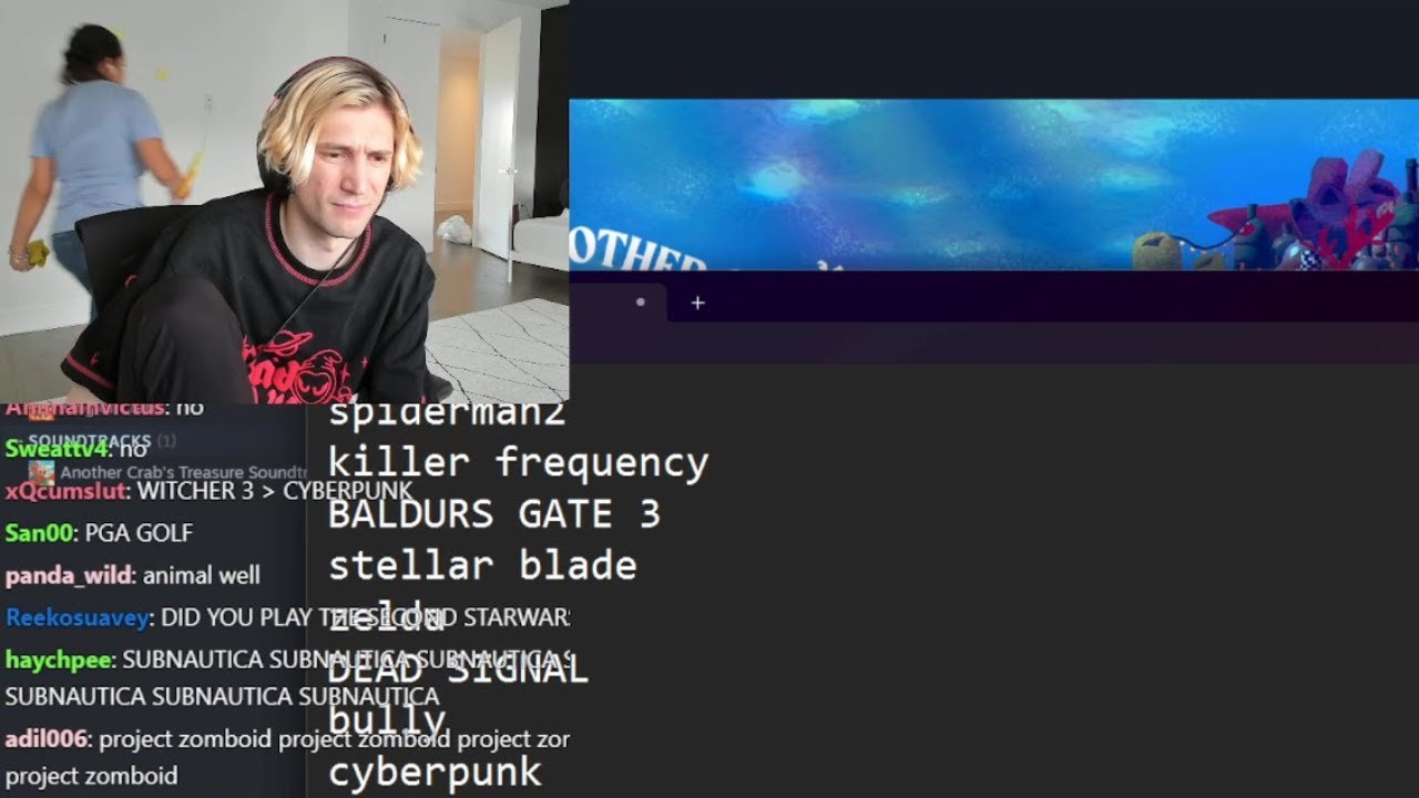xQc makes a list of Games to Play on Stream (He's Lying & Won't Play ...