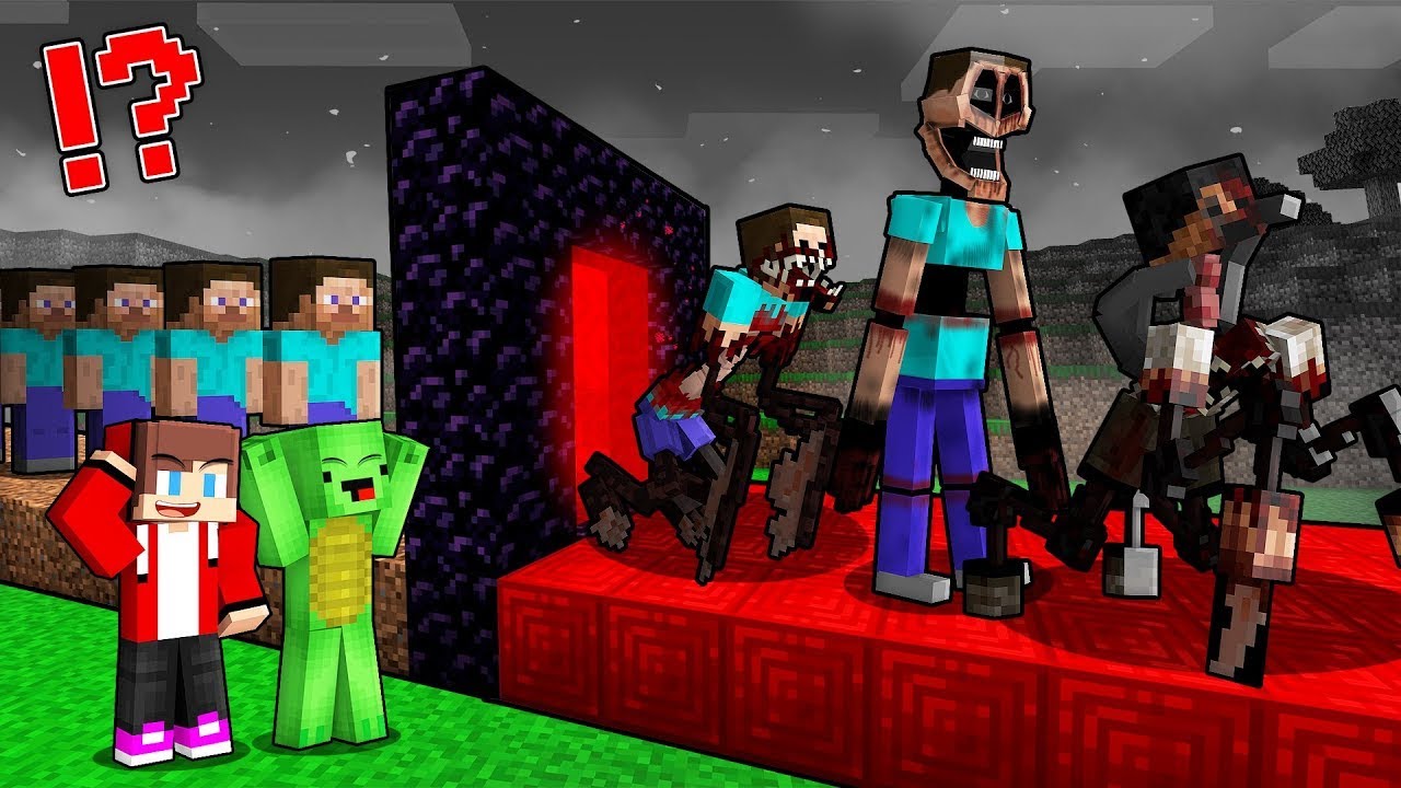 Upgrading Steve to Scary Steve in Minecraft! - YouTube