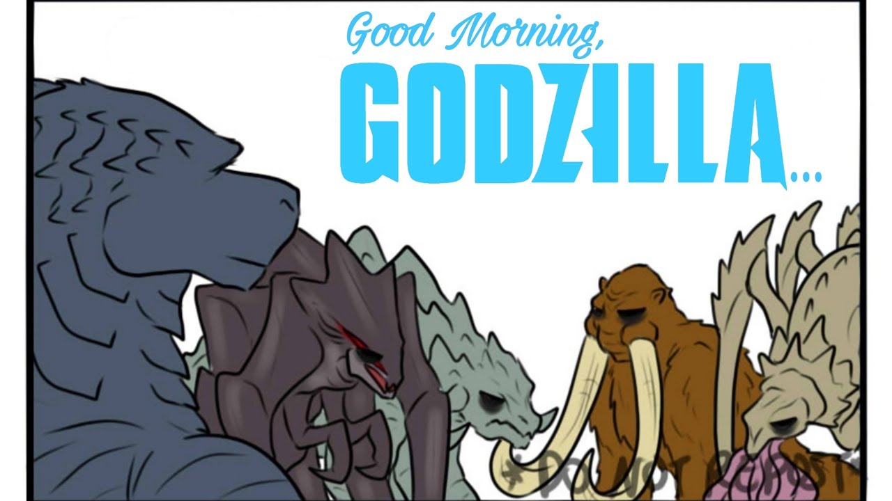 Godzilla's Morning Greets (Godzilla Comic Dub) - YouTube