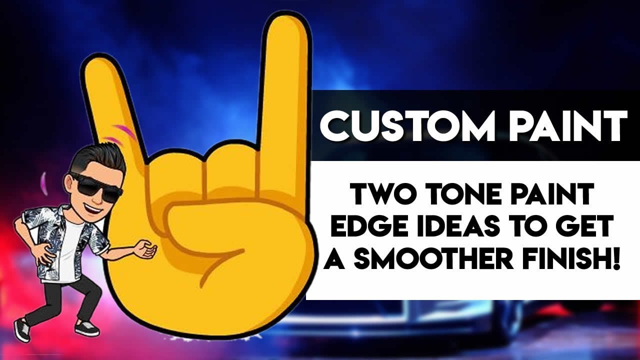 Car Painting Ideas: Custom Two Tone Paint Job ️ - YouTube