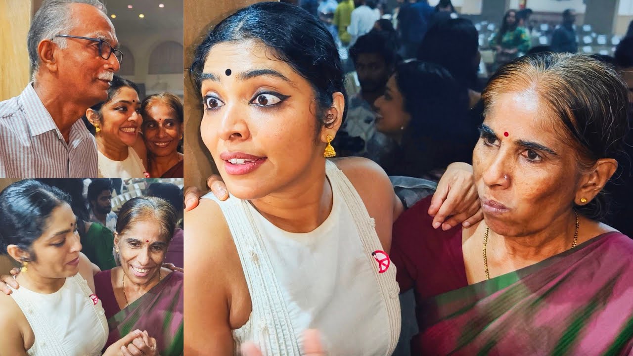 Actress Rima Kallingal Introduced Her Father And Mother To Media | Rima ...