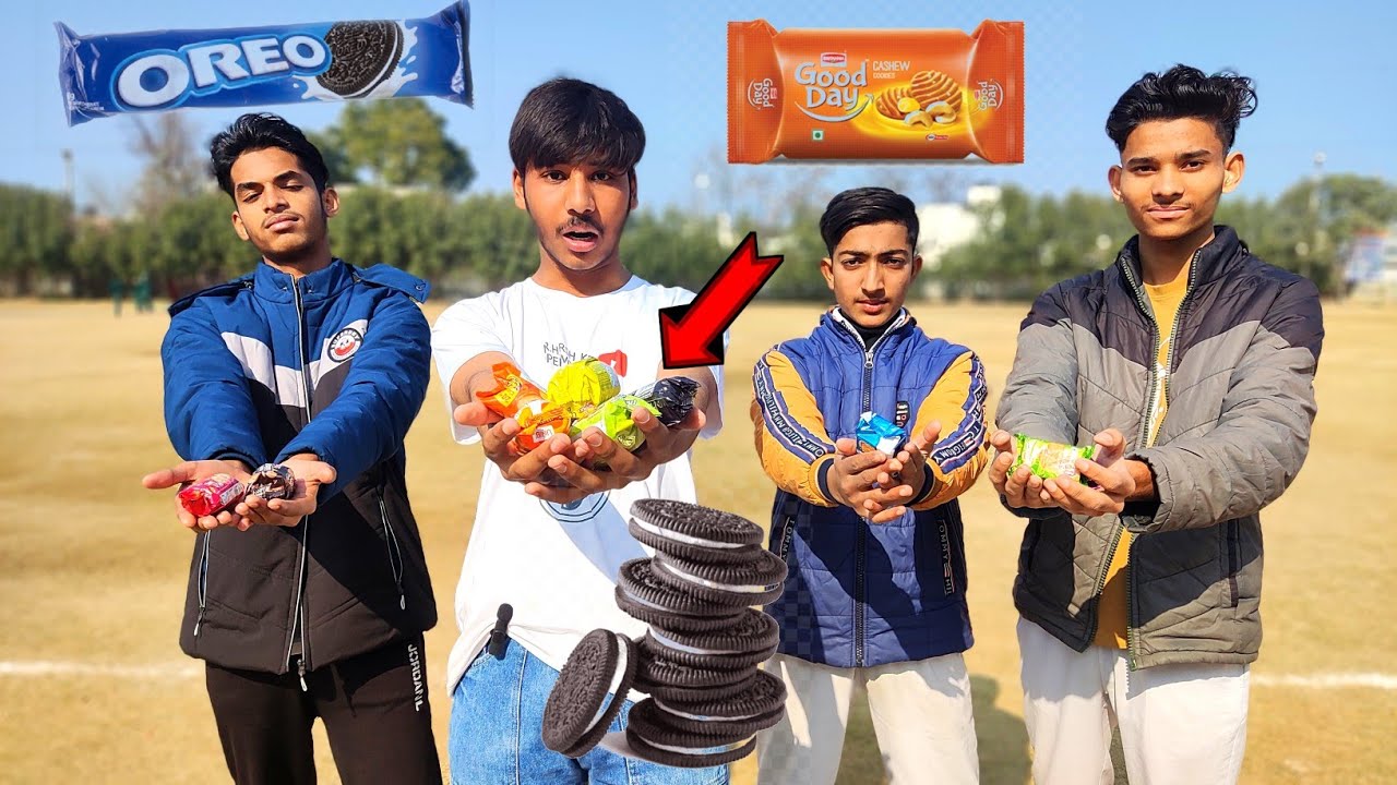 Different Different Biscuits Guess Challenge 100% Laughing - YouTube
