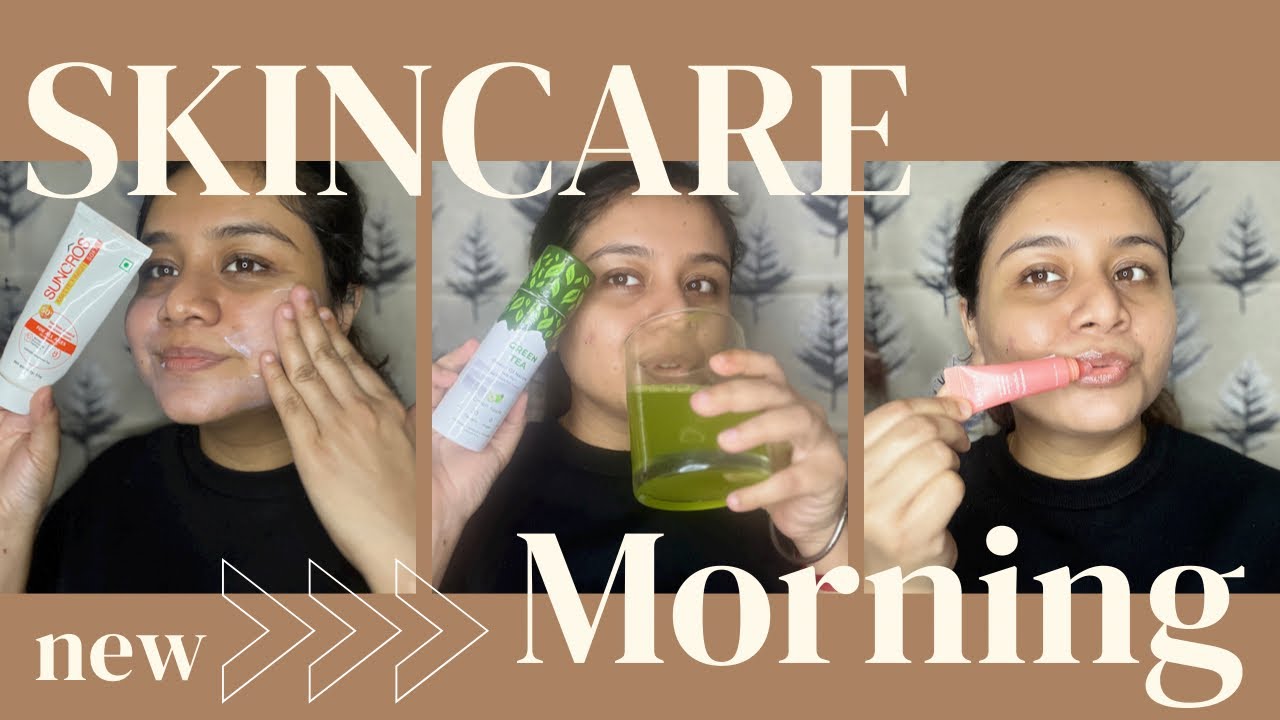 My new 🌞 MORNING SKINCARE RITUALS 🌞 with LAVAL GREEN TEA 🍵 | HARSHA ...