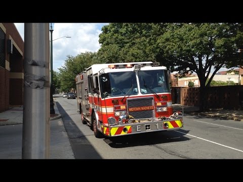 Reading Fire Department Engine 1 Responding - YouTube