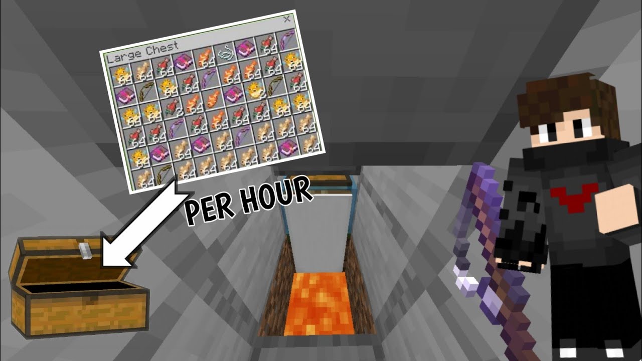 BEST EASY FISHING FARM MINECRAFT MCPE/JAVA+ AUTOMATIC FISHING 1.20 ...