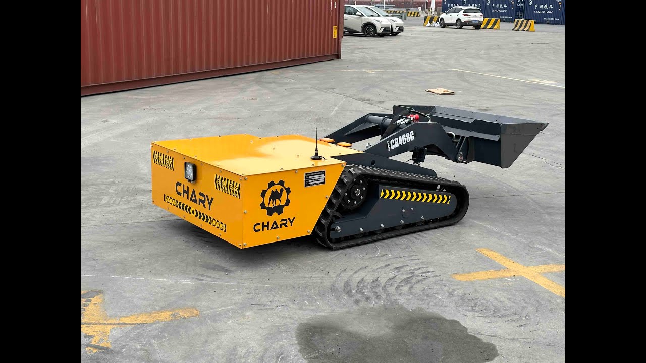 Chary Brand Cr468c Remote Control Electric Mini Dozer for Sale - YouTube