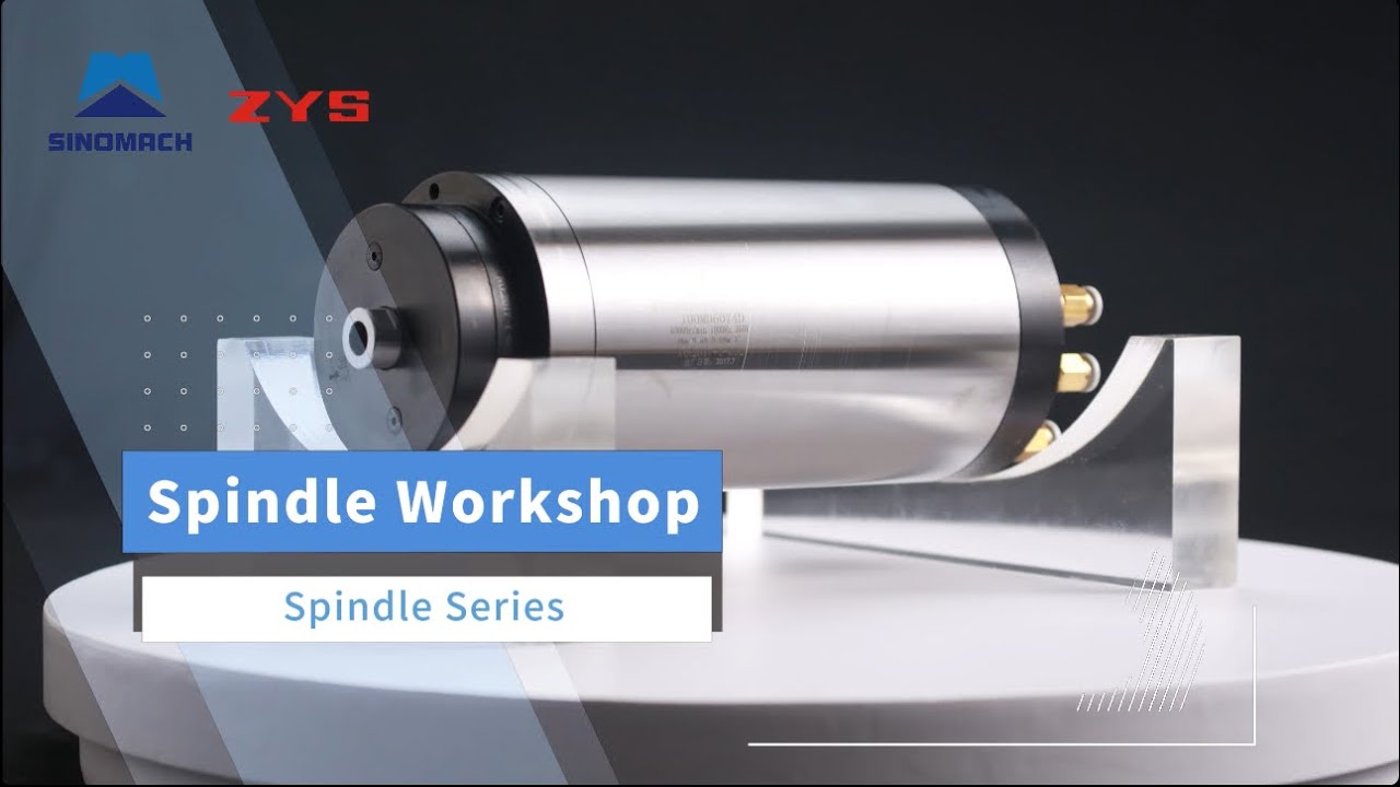 ZYS motorized spindles - YouTube