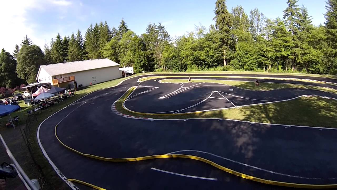 Timezone Raceway 1/8th Scale Nitro A Main GoPro POV 06-15-13 - YouTube