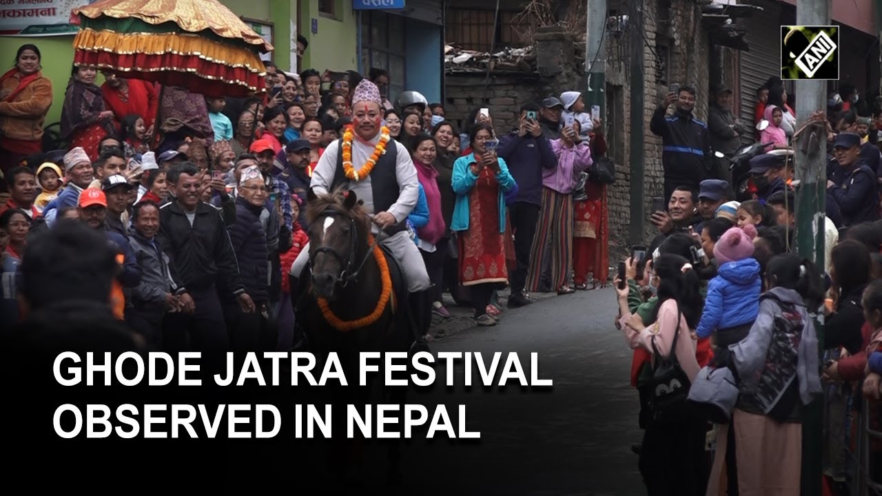 Ghode Jatra festival observes in Nepal's Lalitpur city - YouTube