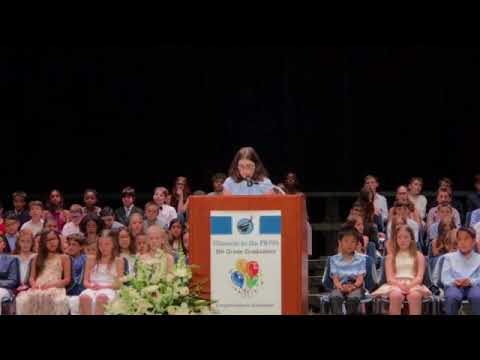 PS 199 Graduation Speech 2018 - YouTube