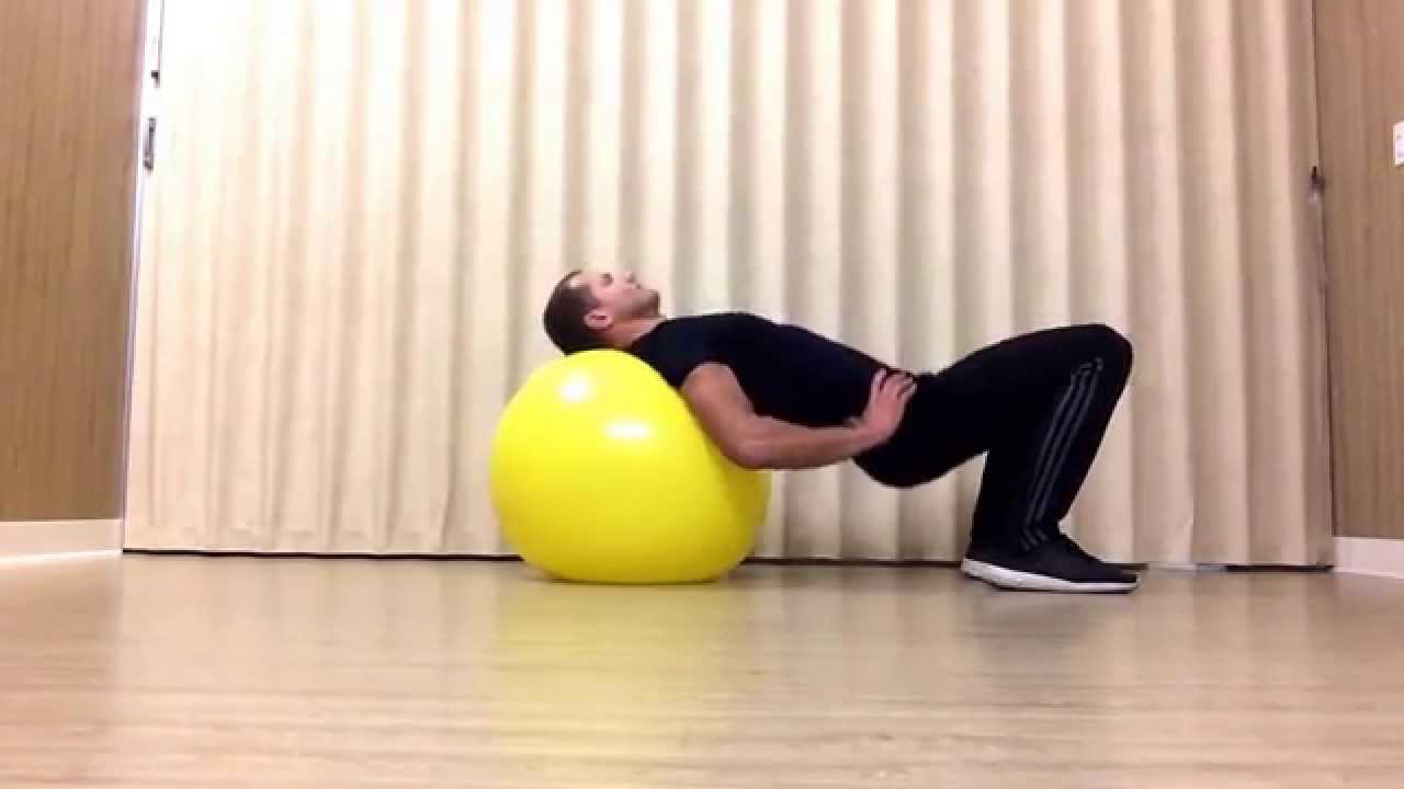 Easy Physioball Warmup - YouTube