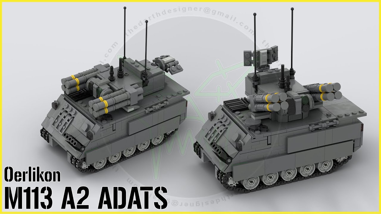 LEGO | M113 A2 ADATS - 1:35 Scale - YouTube