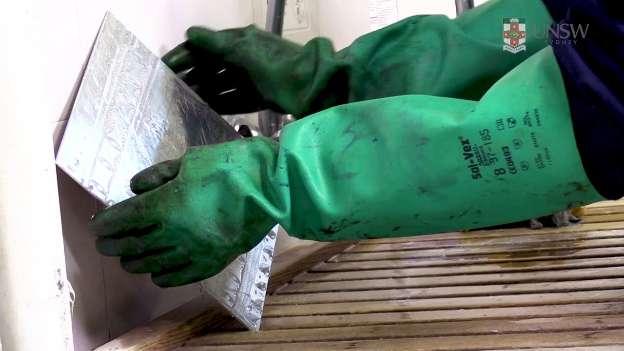 Applying an Acid Resist Ground on Metal Plates for Intaglio Printing ...
