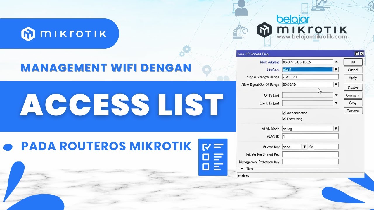Mengenal Fitur Access List Pada Perangkat MikroTik - MIKROTIK TUTORIAL ...